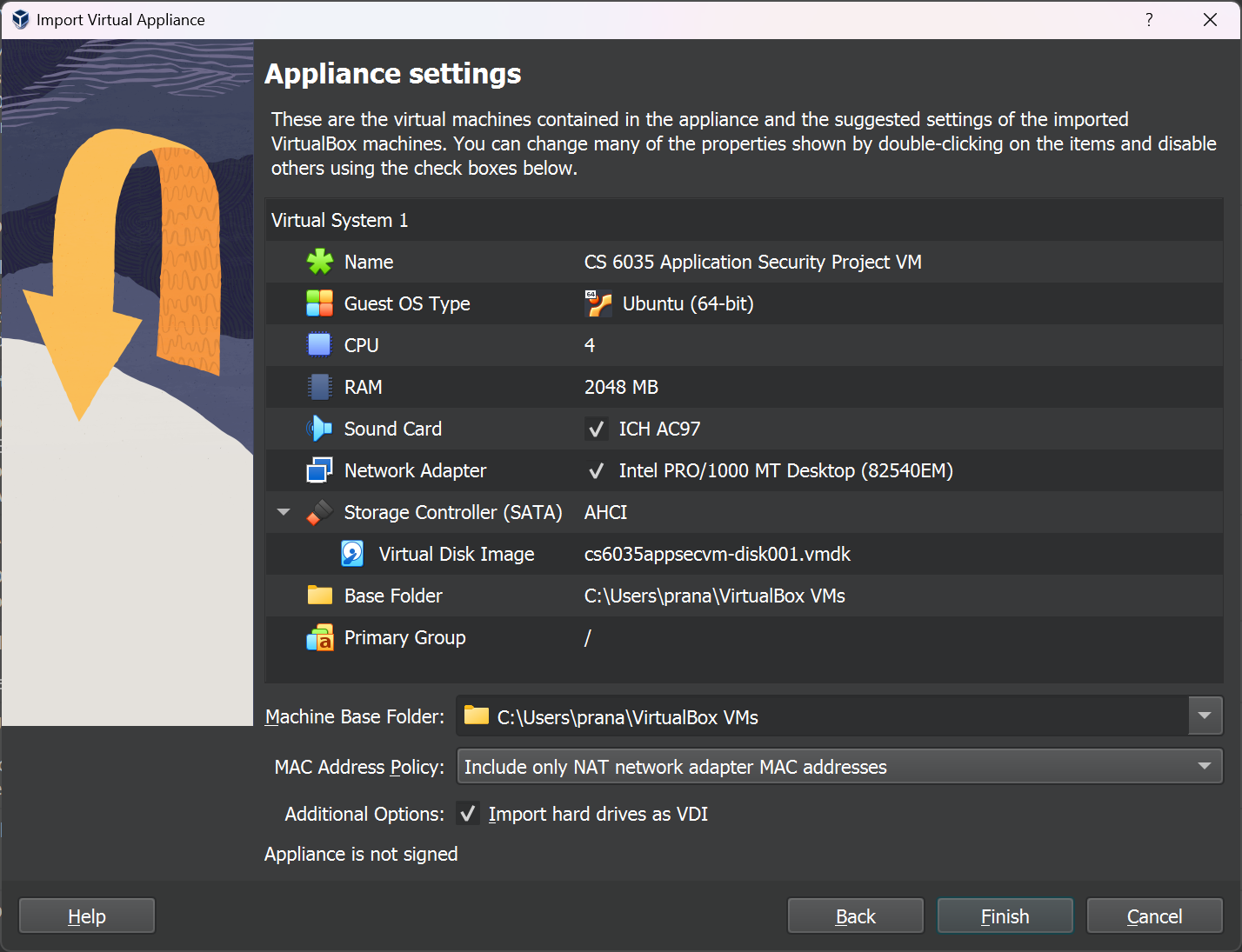 CS 4235/6035 - Project 1 VM